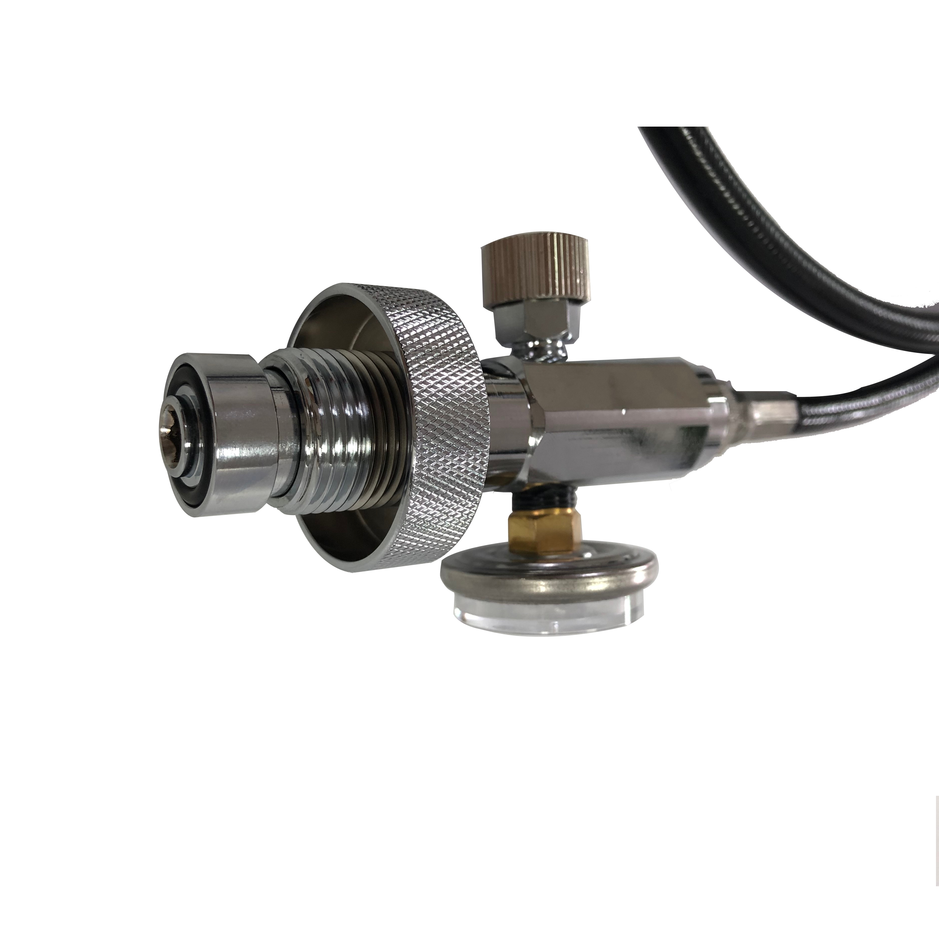 USUN Model:GB40-OL 160mm Driven single action Pneumatic driven oxygen ...